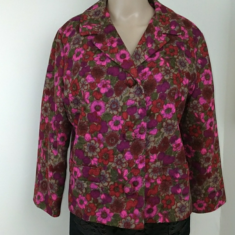 Vintage Hudson's Detroit Cropped Swing Jacket - Gem